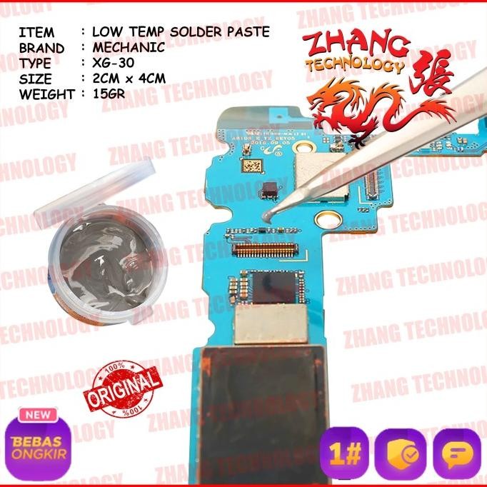 Jual timah cair timah pasta mechanic xg30 xg-30 xg 30 solder paste ...