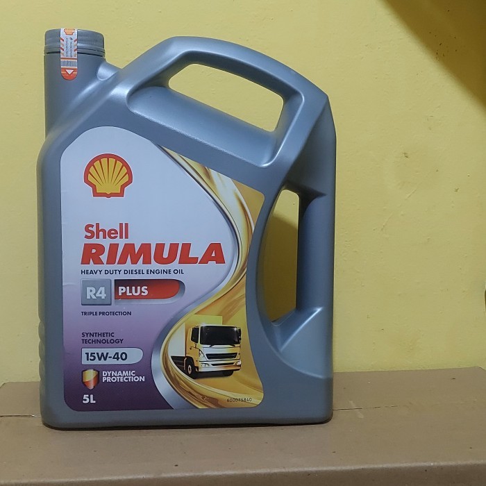 Jual SHELL RIMULA R4X 15W-40 OLI MOBIL MESIN DIESEL GALON 5 LITER ...