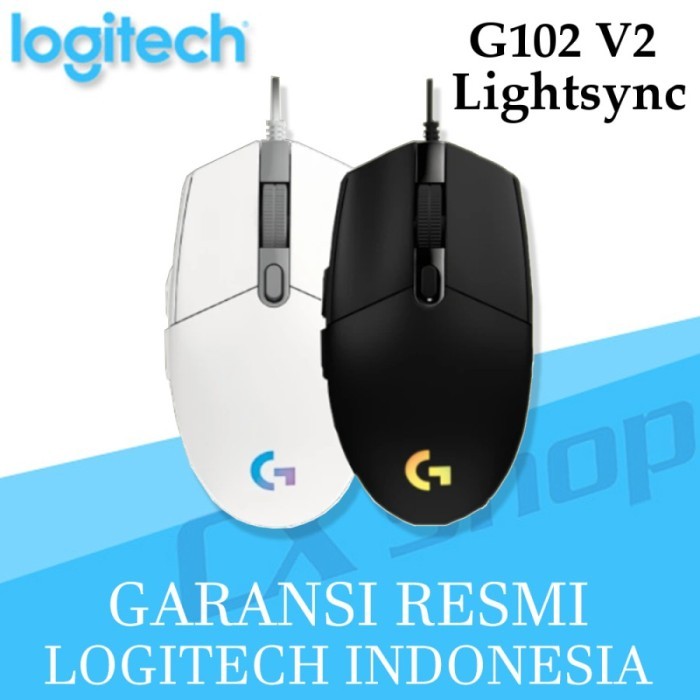 Jual Logitech Gaming Mouse G102 Lightsync - Garansi Resmi | Shopee ...