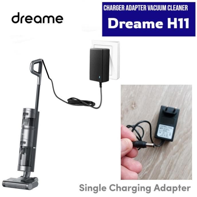 Jual ASLI ADAPTOR CHARGER DREAME H11 H10 VACUUM CLEANER H12 MAX M13 ADAPTER | Shopee Indonesia