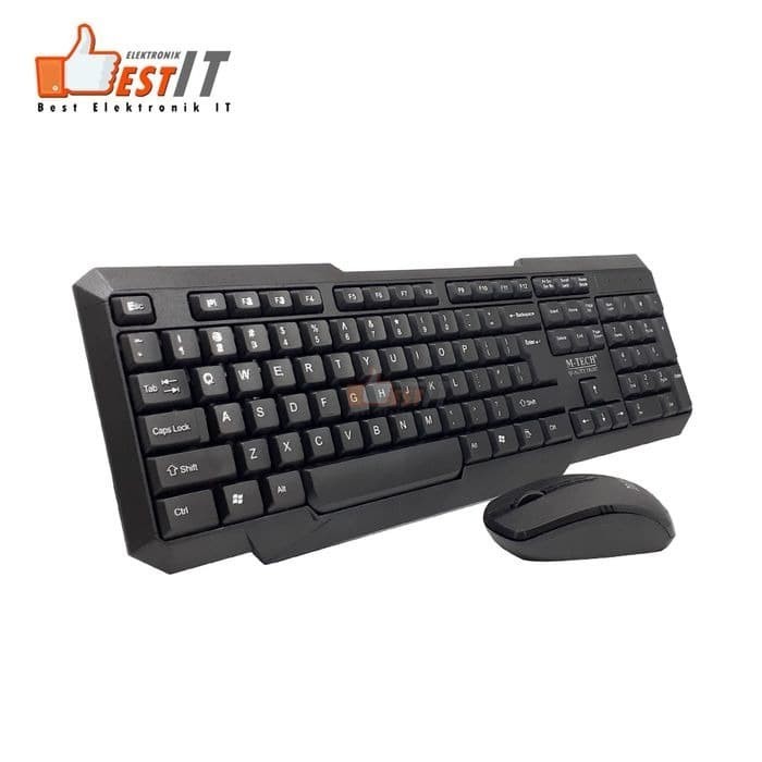 Jual M-TECH STK04 WIRELESS COMBO Mouse and keyboard | Shopee Indonesia