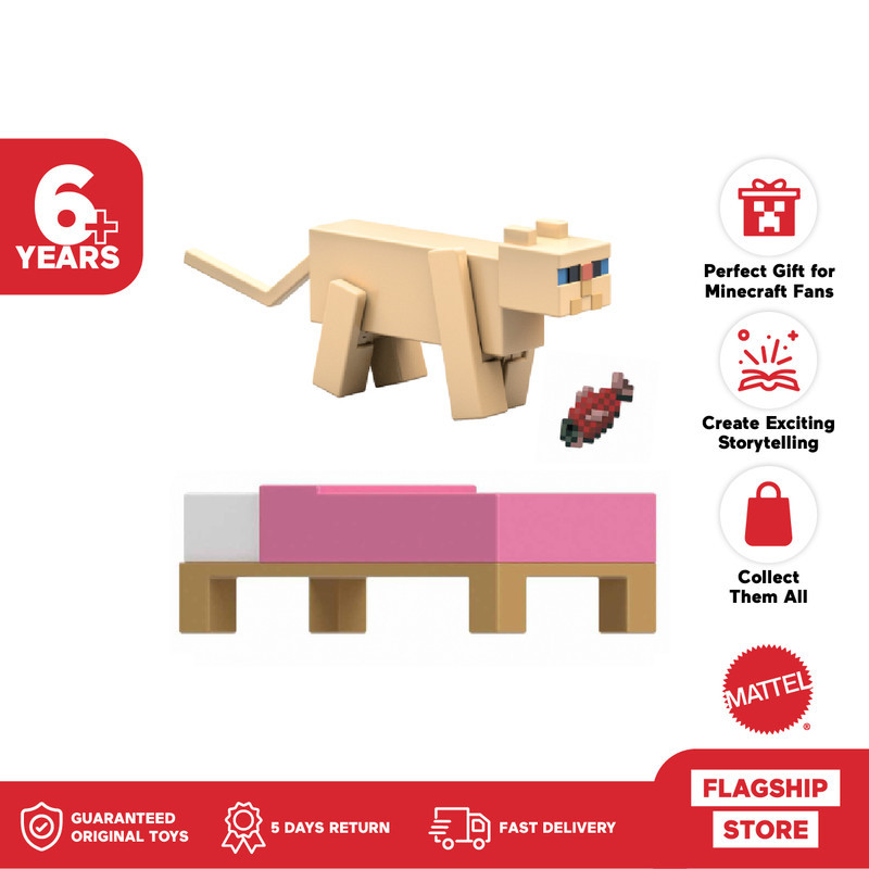 Jual Minecraft Persian Cat Figure - Mainan Action Figure | Shopee Indonesia