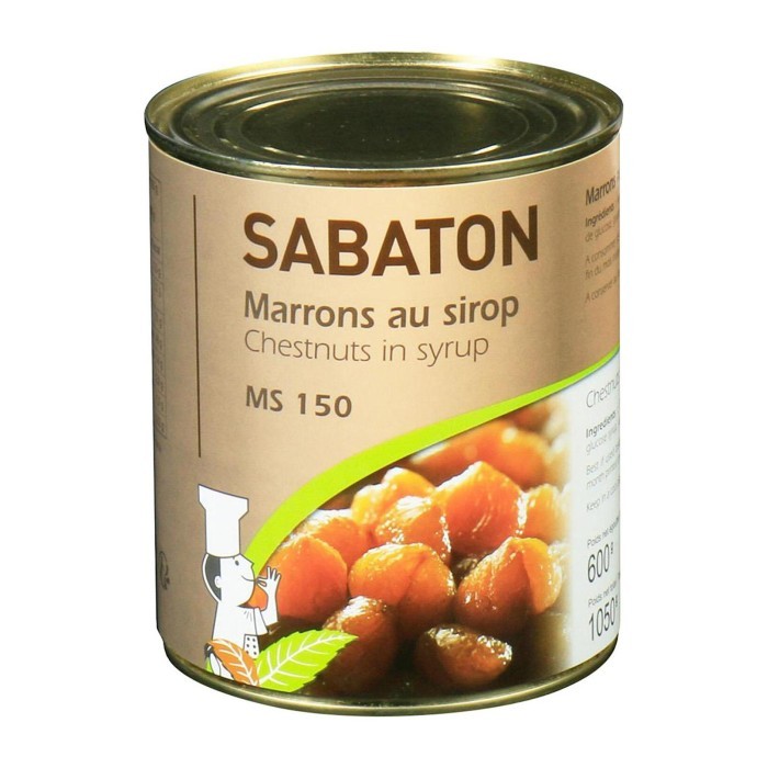 Jual Sabaton Decor Chestnut In Syrup 1.05 KG | Shopee Indonesia