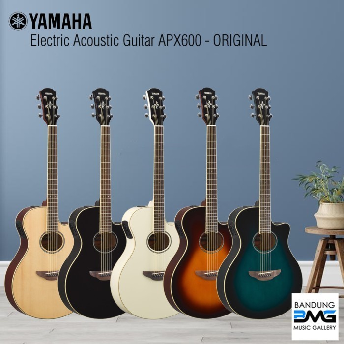 Jual Yamaha APX600 Gitar Akustik Elektrik / APX 600 (Penerus 500II / 500) Harga Murah | Shopee ...