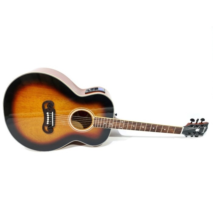 Jual Gitar Akustik Elektrik Merk Gibson Tipe J200 Jumbo Sunburst Eq Tuner Termurah | Shopee ...
