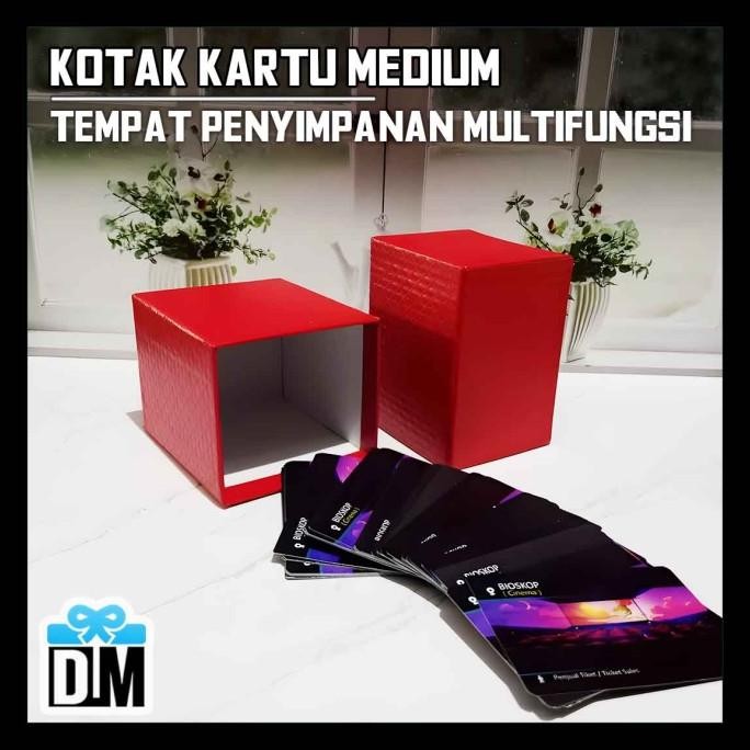 Jual Produk Unggulan] Hard Box Kotak Kartu Kecil Medium Max 140 - 160 ...