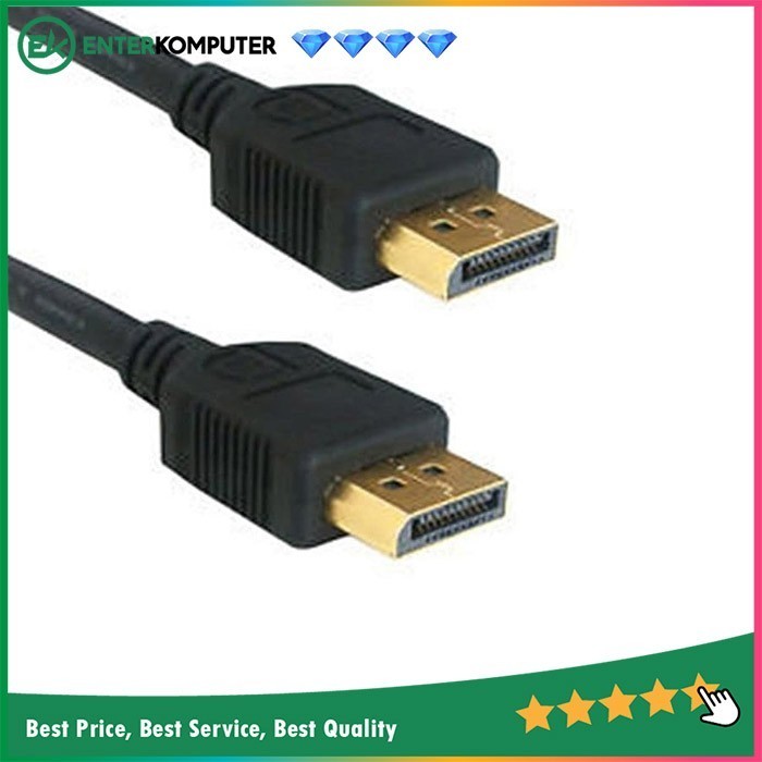 Jual Kabel Display Port To Display Port 3 Meter | Shopee Indonesia