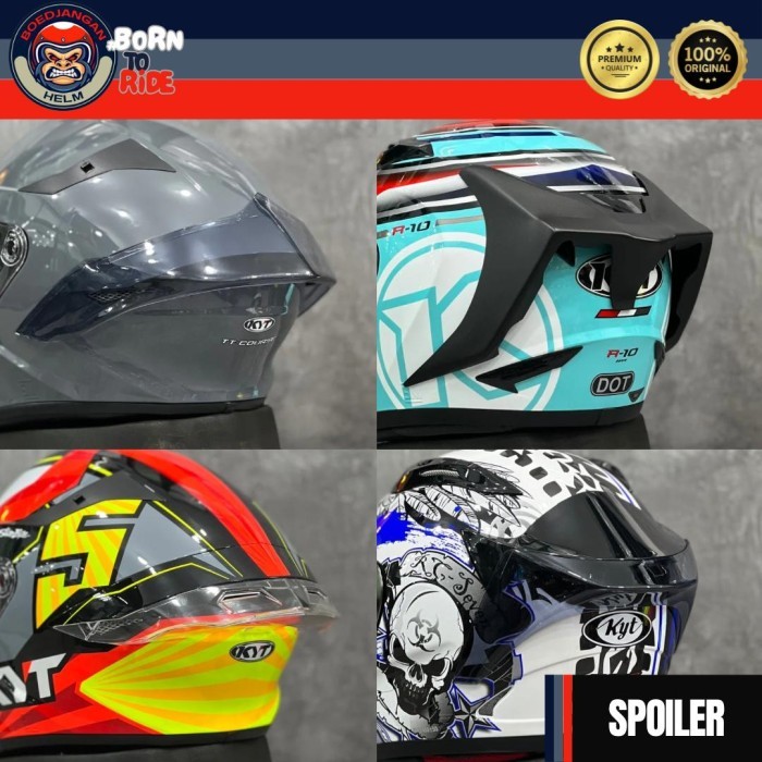 Jual BEST SELLER SPOILER HELM / SPOILER HELM KYOTO / SPOILER RSV ...
