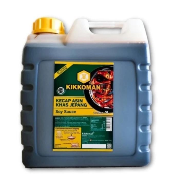 Jual KIKKOMAN Kecap Asin Khas Jepang 5Liter - Soy Sauce - Shoyu Jepang ...