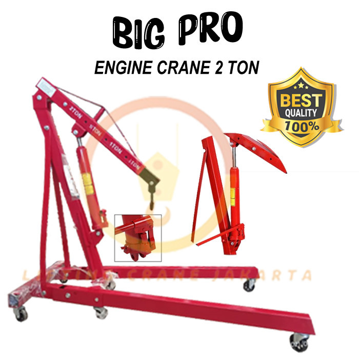 Jual SHOP CRANE ENGINE CRANE 2 TON BIGPRO | Shopee Indonesia