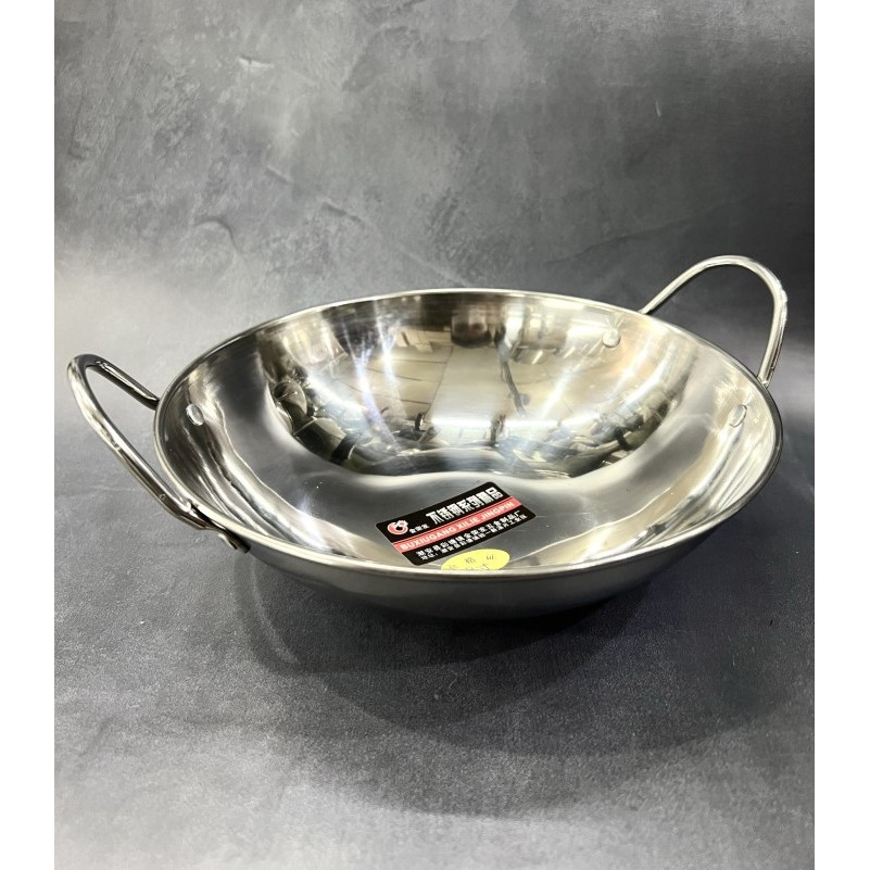 Jual Wajan Mini Kecil Stainless Steel / Display Wok / Kuali Tebal 8Inch ...