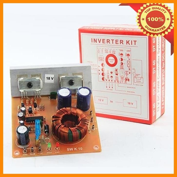Jual [SJE] KIT INVERTER 18 VOLT CT INPUT 12 VOLT CONVERTER DC TO CT ...