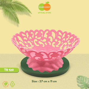 Jual Tempat Buah Golden Sunkist Pink (Tb 120) | Shopee Indonesia