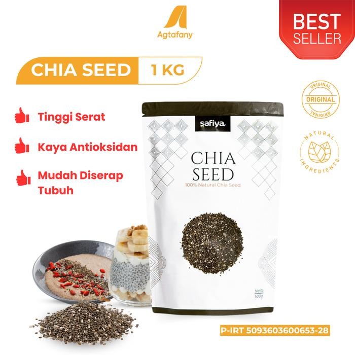 Jual HARGA DISKON Chiaseed Safiya 1 Kg Chia Seed Organik Mexico | Shopee Indonesia