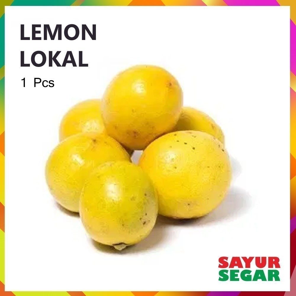Jual Jeruk Lemon Lokal [1 Pcs] | Shopee Indonesia