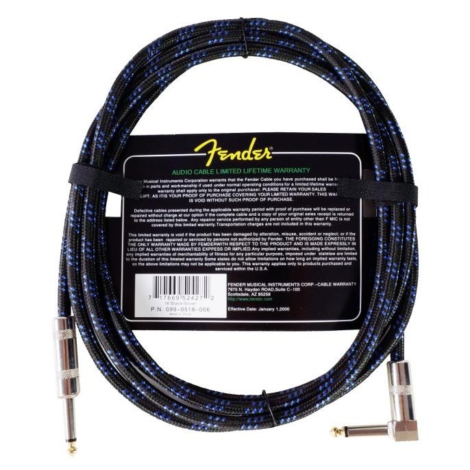 Jual Kabel Jack Fender 3 Meter Jack Model L Vintage Voltage Gitar Fc ...