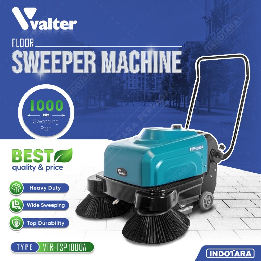 Jual Mesin Pembersih / Penyikat Lantai Wireless - Valter Floor Sweeper ...