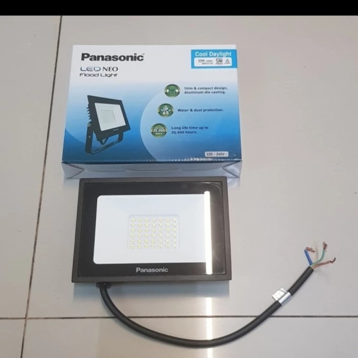 Jual Panasonic Lampu Sorot Tembak Led 10 20 30 50 W Watt Taman Flood Light | Shopee Indonesia