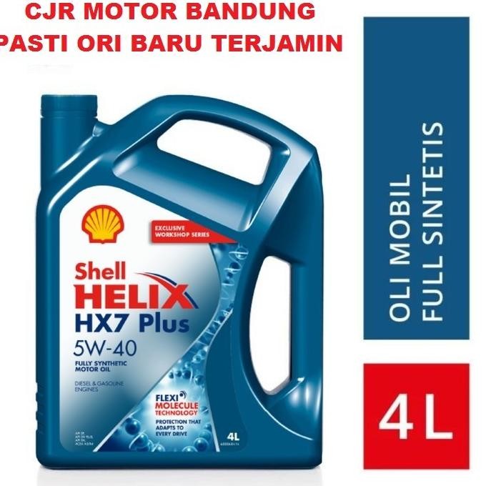 Jual Oli Shell Helix Hx7 Plus 5W 40 1 Galon Oli Mobil Bensin & Diesel ...