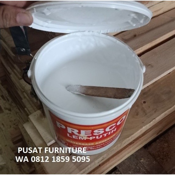 Jual LEM KAYU PRESCO WARNA PUTIH SUSU | Shopee Indonesia