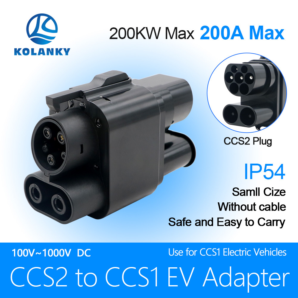 Jual Sale EV Charger Adaptor CCS1 To CCS2 DC Fast Charging 250A For ...