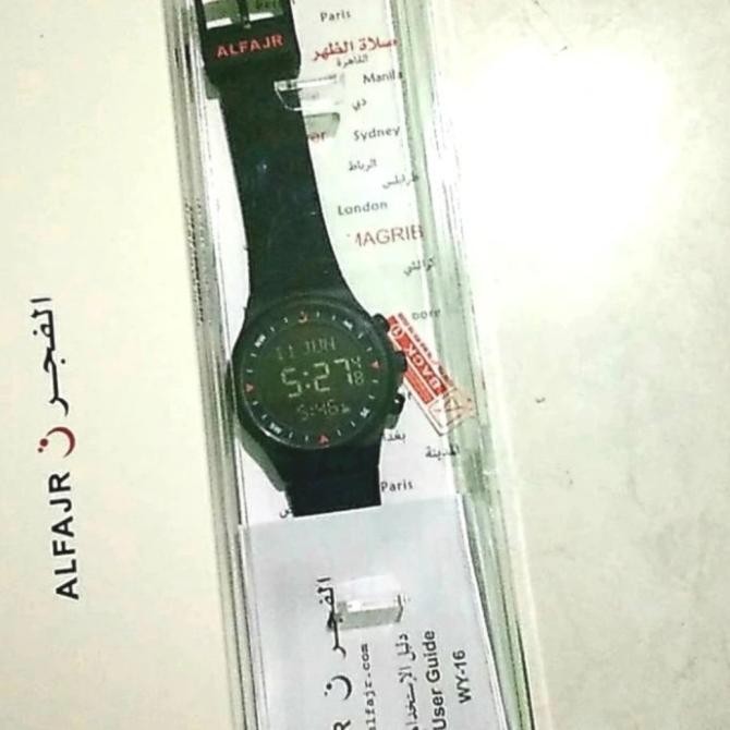 Jual Sale Jam Tangan Al Fajr Sport Watch Wy-16 Black | Shopee Indonesia