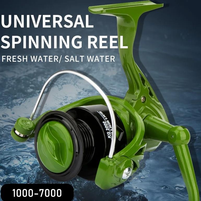 Jual 1000-7000 Series Universal Fishing Reel Spinning Reel Aluminum ...