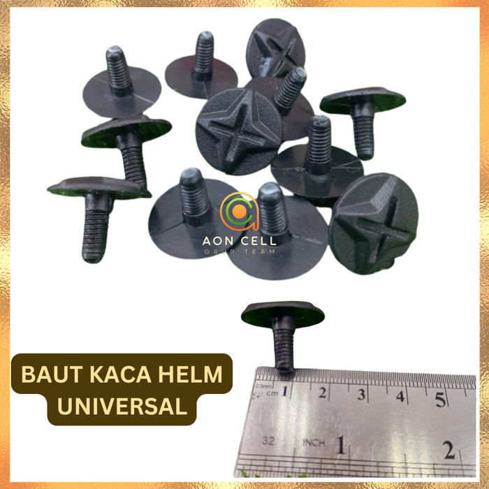 Jual BOOM SALE Baut Kaca Helm Universal Aksesoris | Shopee Indonesia