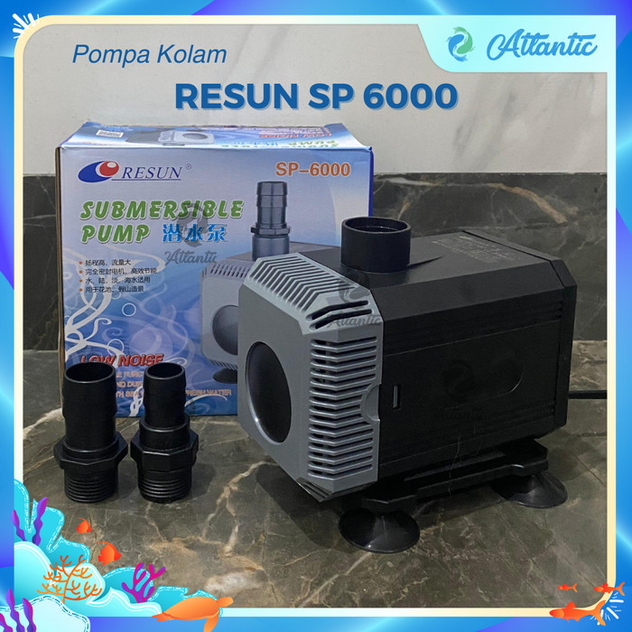 Jual Resun Sp-6000 Pompa Air Celup 40 Watt Aquarium Kolam Hidroponik ...