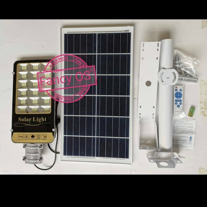 Jual Lampu Jalan Pju Led Solar Panel 600W 600Watt Tenaga Surya Complete ...