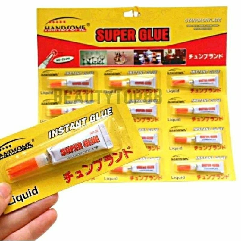 Jual Lem Perekat Karet List Helm Lem universal instan super glue ...