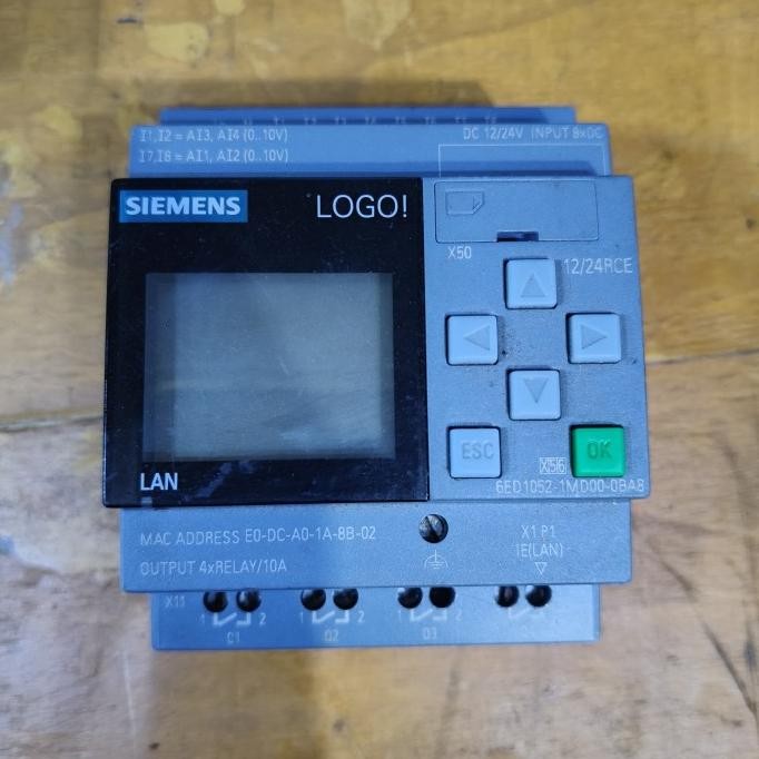 Jual Siemens LOGO! BM 12/24RCE 1P 6ED1052-1MD00-0BA8 8 Input 4 Output ...