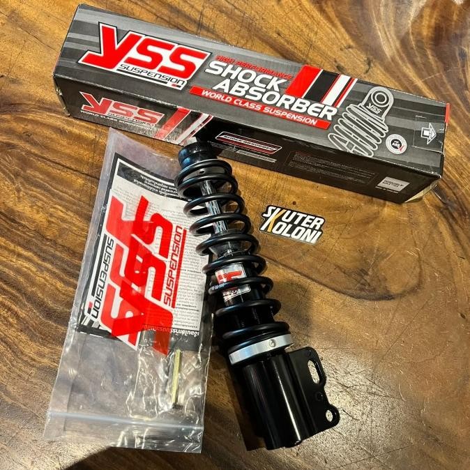 Jual YSS FRONT SHOCK LOW CEPER BLACK SUSPENSION VESPA LX S SPRINT ...