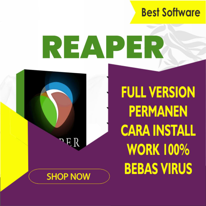 Jual LIFETIME REAPER DAW WINDOWS DIGITAL AUDIO WORKSTATION SEKALI BELI ...
