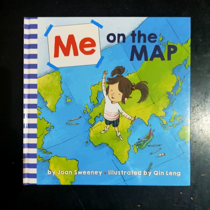 Jual Me on The Map - Joan Sweeney & Qin Leng [Picture Story Book ...