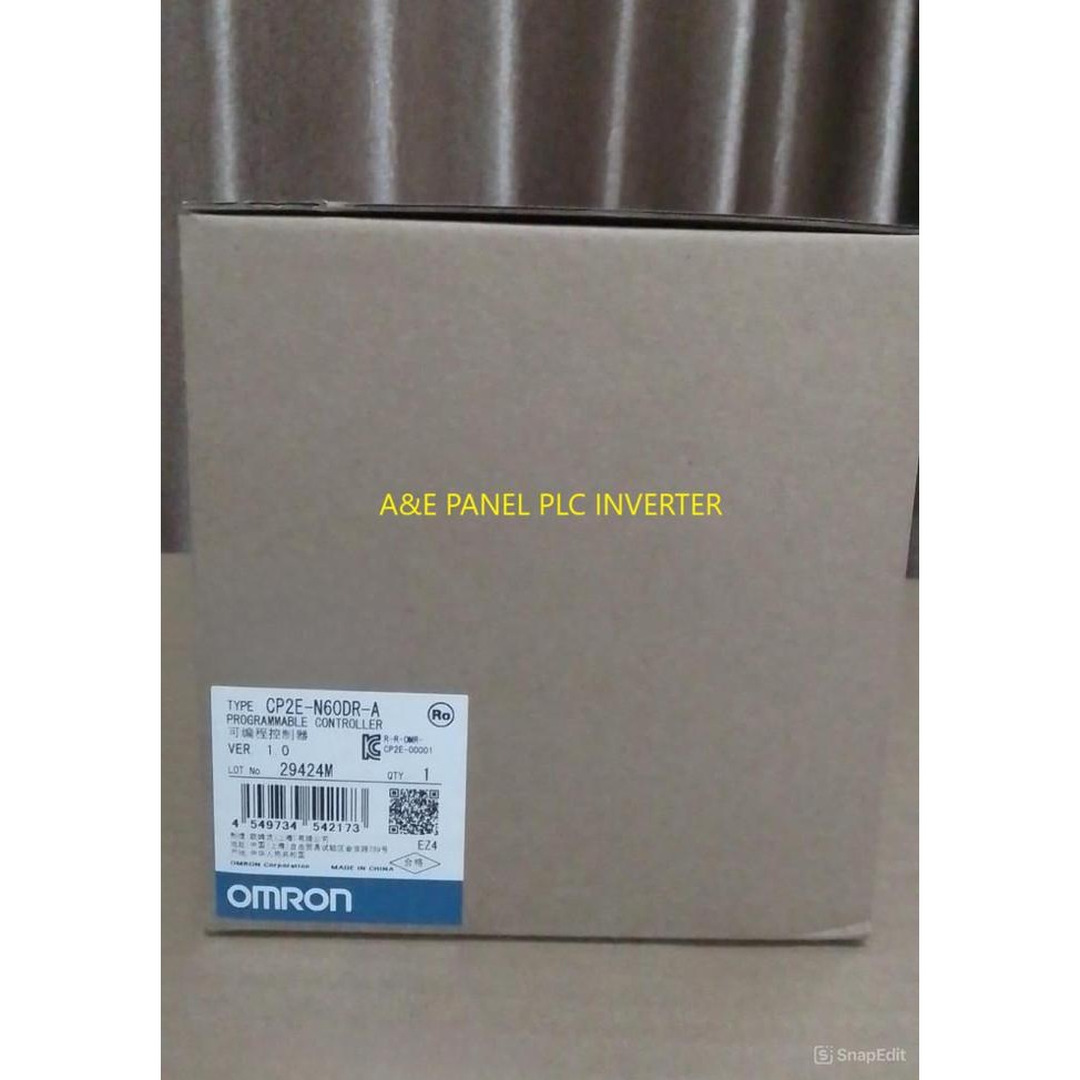 Jual PLC Omron CP2E-N60DR-A CP2E N60DR A N60DRA | Shopee Indonesia