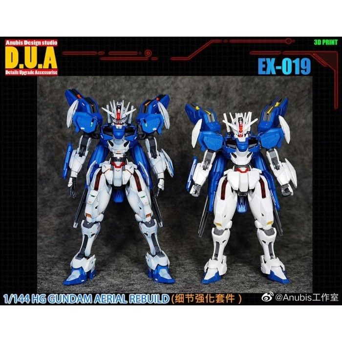 Jual PROMO! READY - ANUBIS EX-019 HG Gundam Aerial Rebuild 3D Printed ...