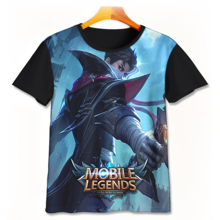 Jual Baju Kaos Anak 3D Mobile Legends ML - Granger Pakaian Anak Laki - Laki Perempuan Kaos ML ...