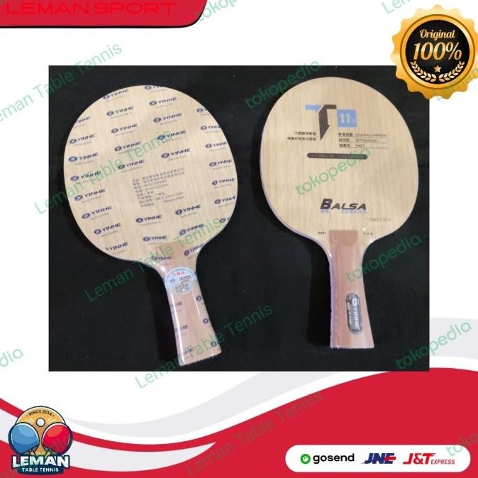 Jual Kayu Yinhe T11s Balsa FL/ST/Cpen / Pingpong Tenis Meja (INCLUDE COVER) | Shopee Indonesia
