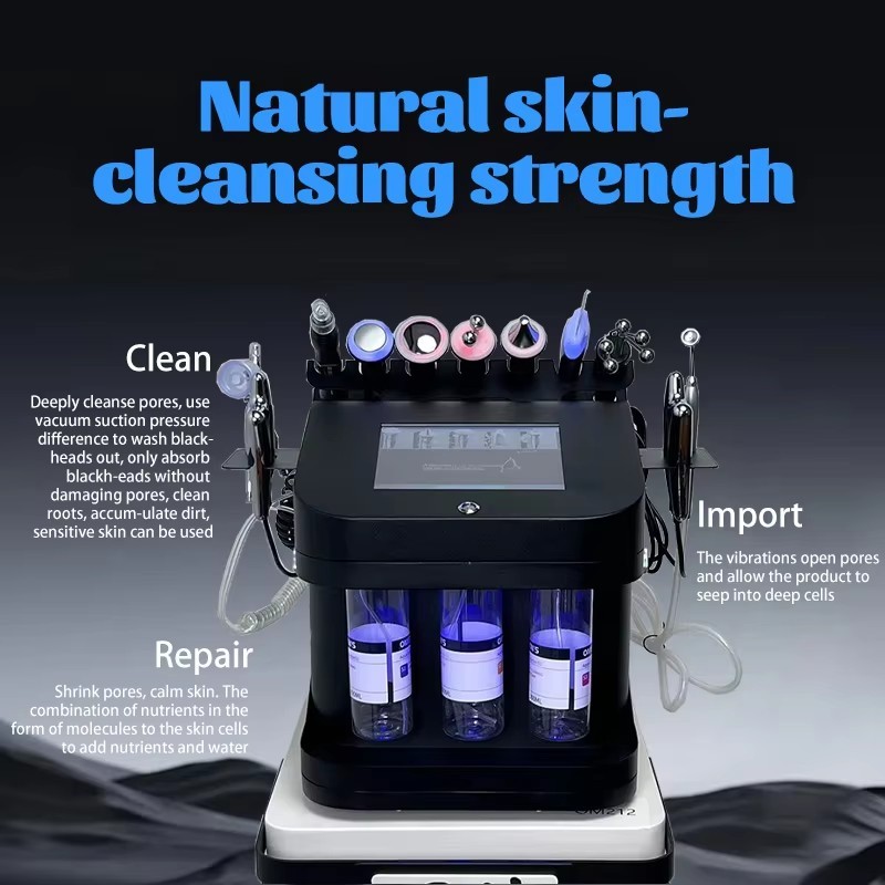 Jual BARU 11 In 1 facial Machine H2o2 Aqua Peeling Lift Skin Bubble ...