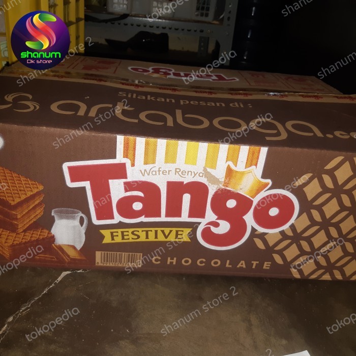 Jual tango wafer kaleng 1 dus | Shopee Indonesia