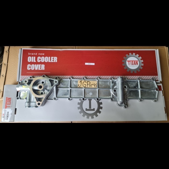 Jual Cover Oil / Oli Cooler Fuso Fm215 Odong Odong 6D14 Aluminium ...