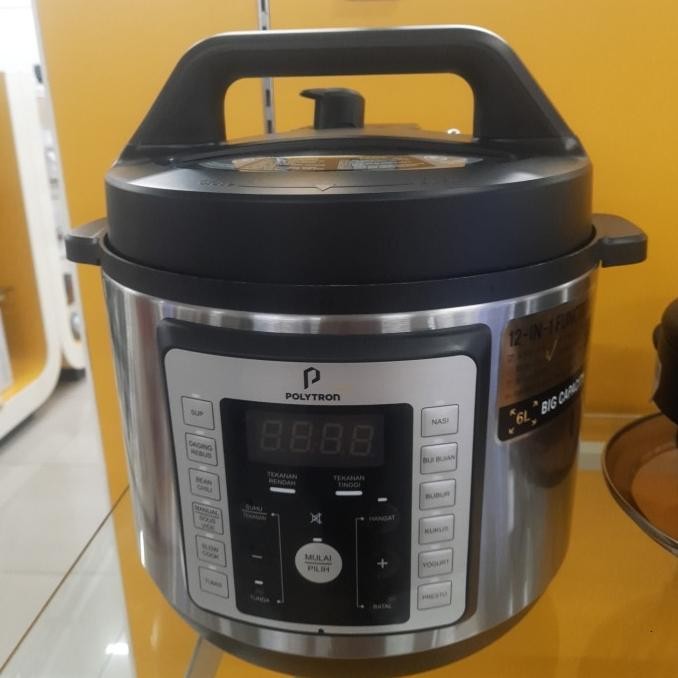 Jual :::::::] POLYTRON MULTI COOKER 12 IN 1 FUNCTION 6 LITER | Shopee ...