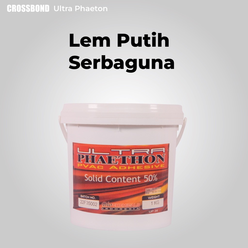 Jual Lem Batu Alam dan Kayu Ultra Phaeton 1 kg Plamir Putih High ...
