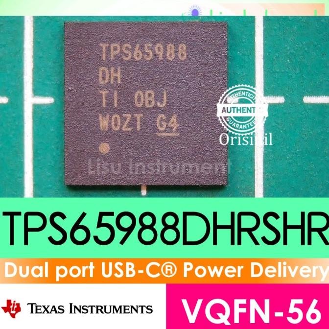 Jual Baru TPS65988 Dual Port USB Type-C and USB PD Controller TPS65988 ...