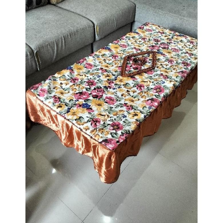 Jual ZAI-2530 taplak meja tamu/taplak meja rumbai/taplak meja ruang ...