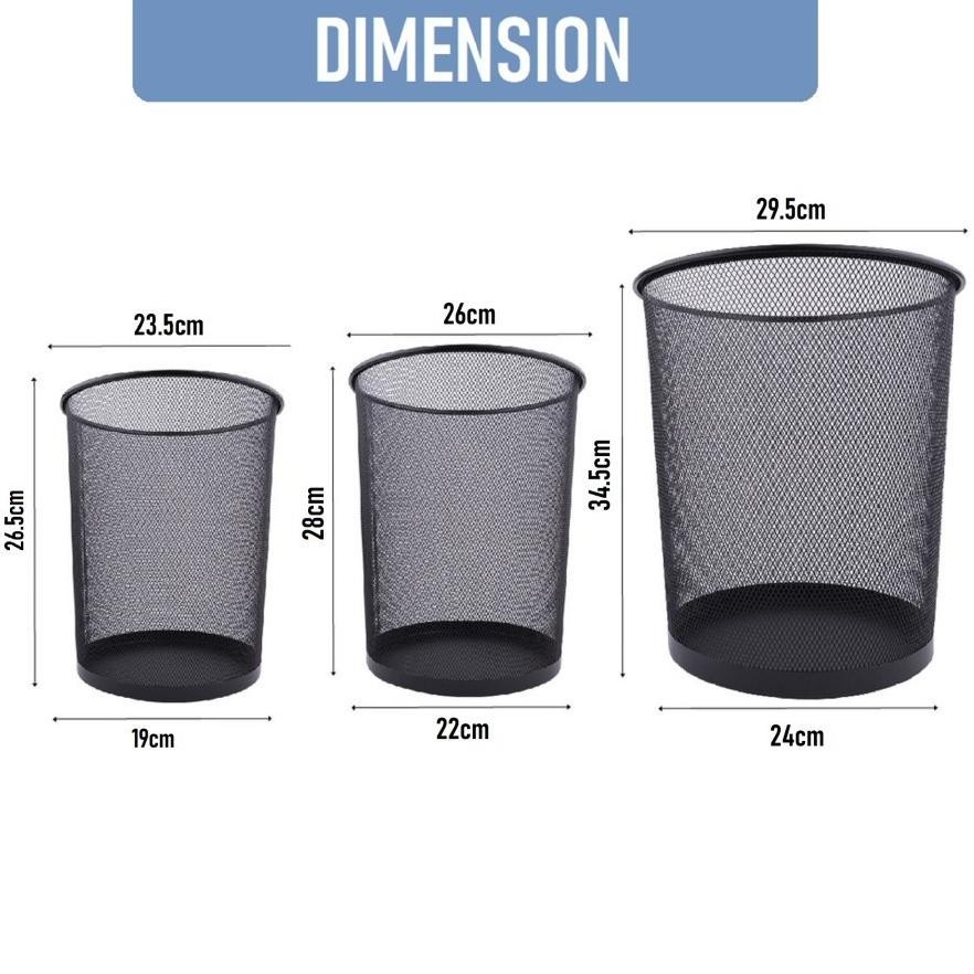 Jual UFO-2025 Tempat Sampah Jaring Besi / Trash Bin / Waste Bin ...