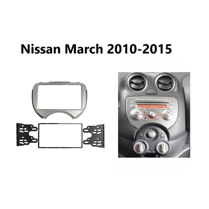 Jual FRAME 7 INCH NISSAN MARCH 2010 ORIGINAL QUALITY | Shopee Indonesia