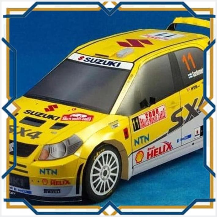 Jual [dbs] diy papercraft suzuki sx4 wrc | Shopee Indonesia