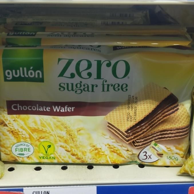 Jual Gullon Choco Chocolate Wafer Cokelat Coklat Sugar Free Zero Gula ...
